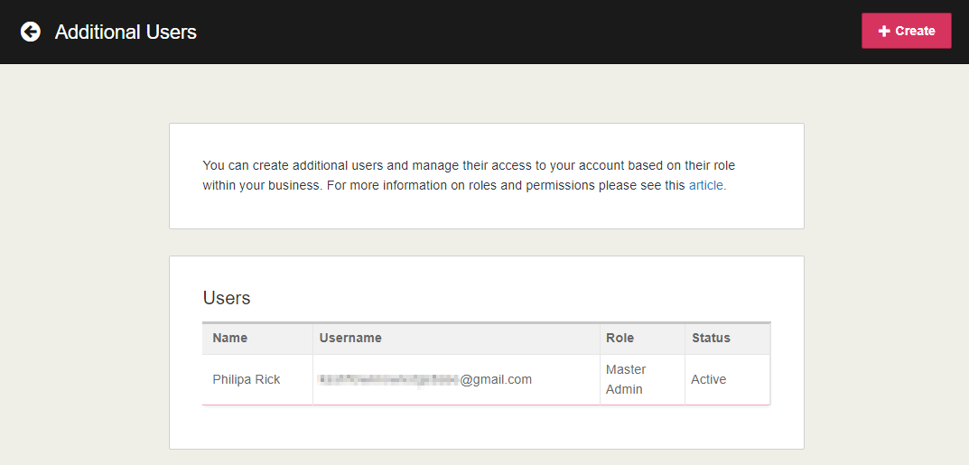 Give others access to your account