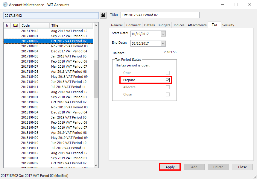 Preparing for a VAT return with Making Tax Digital