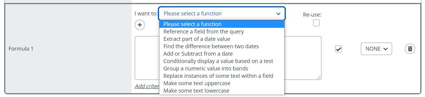 Use custom formula (fx) fields