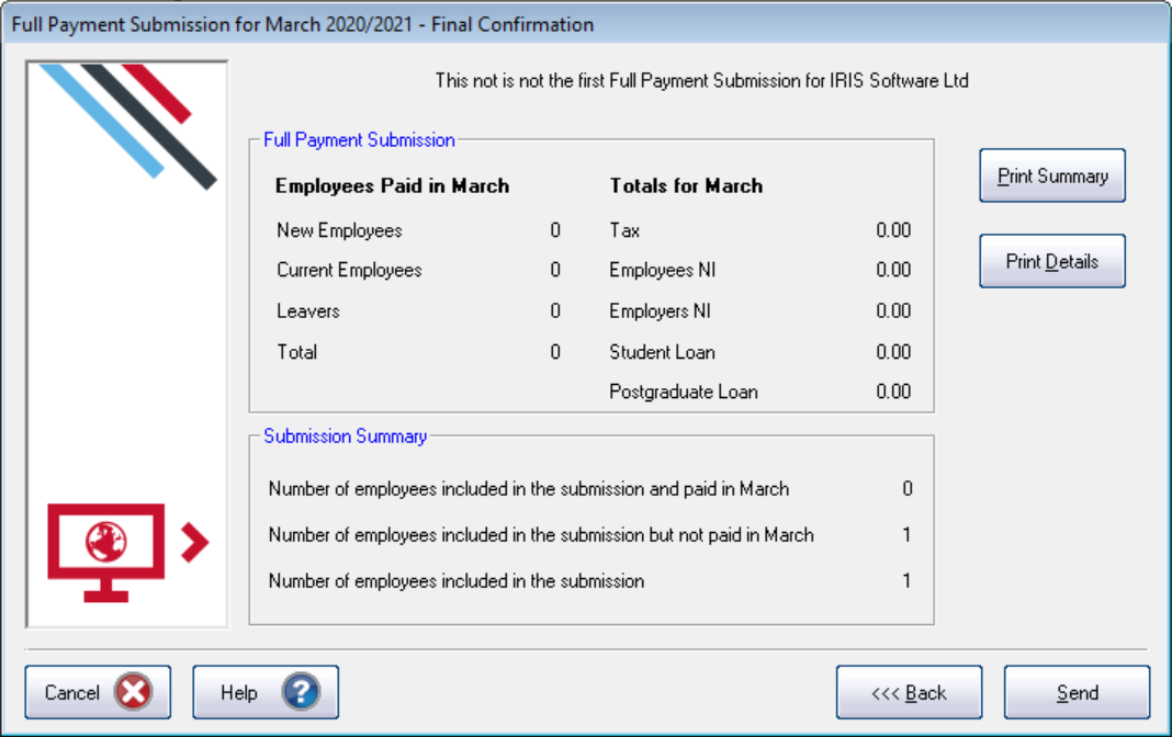 Payroll year end process - IRIS GP Payroll