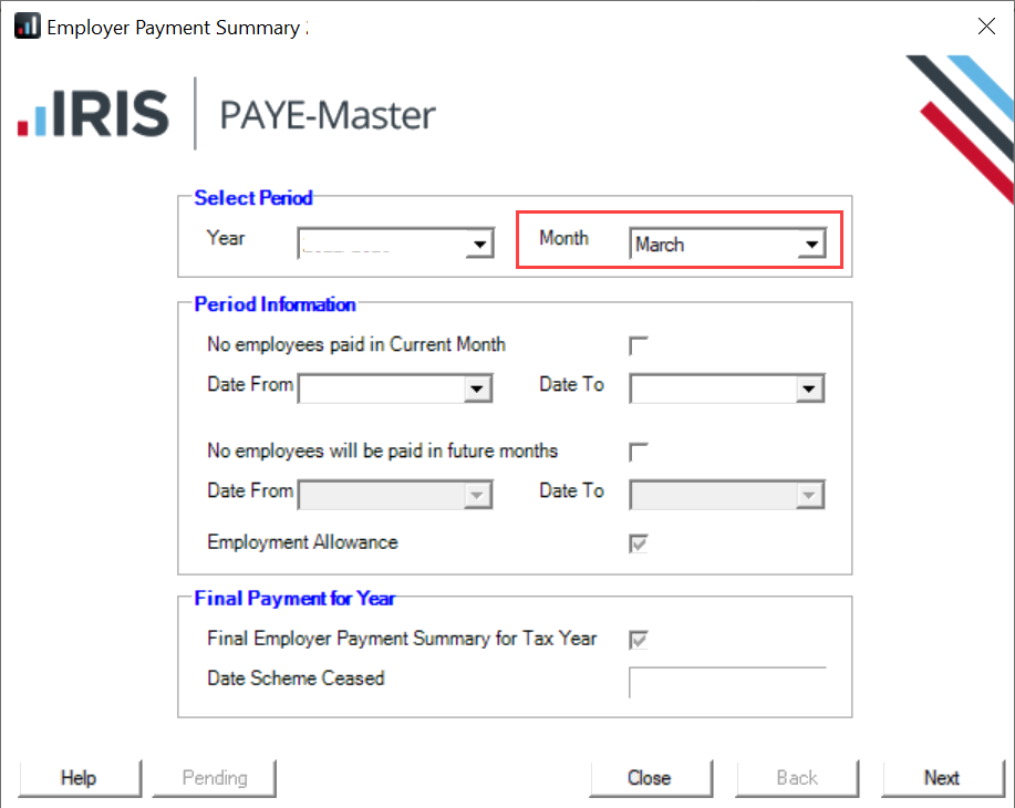 Payroll year end process - IRIS Earnie